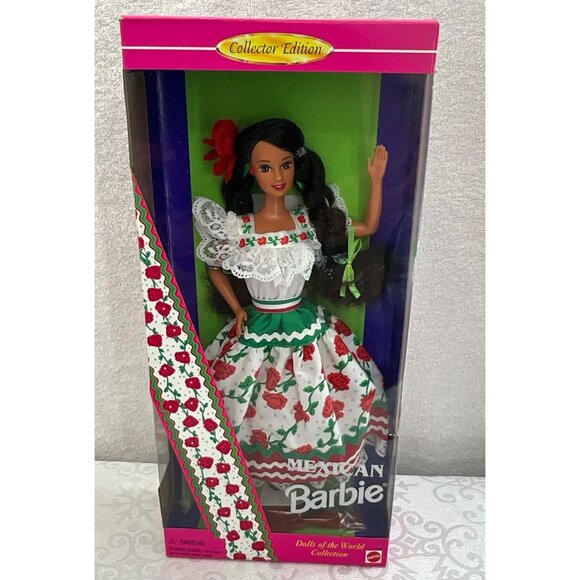 Mattel Toys Mexican Barbie Collector Edition Dolls Of The World